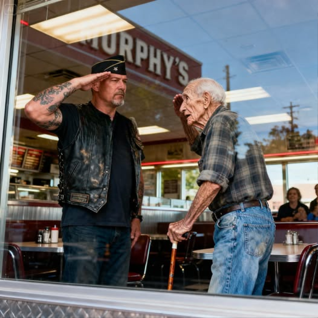 I STILL THINK ABOUT THAT SUNDAY AT THE DINER. IT WAS JUST AN OLD MAN ...