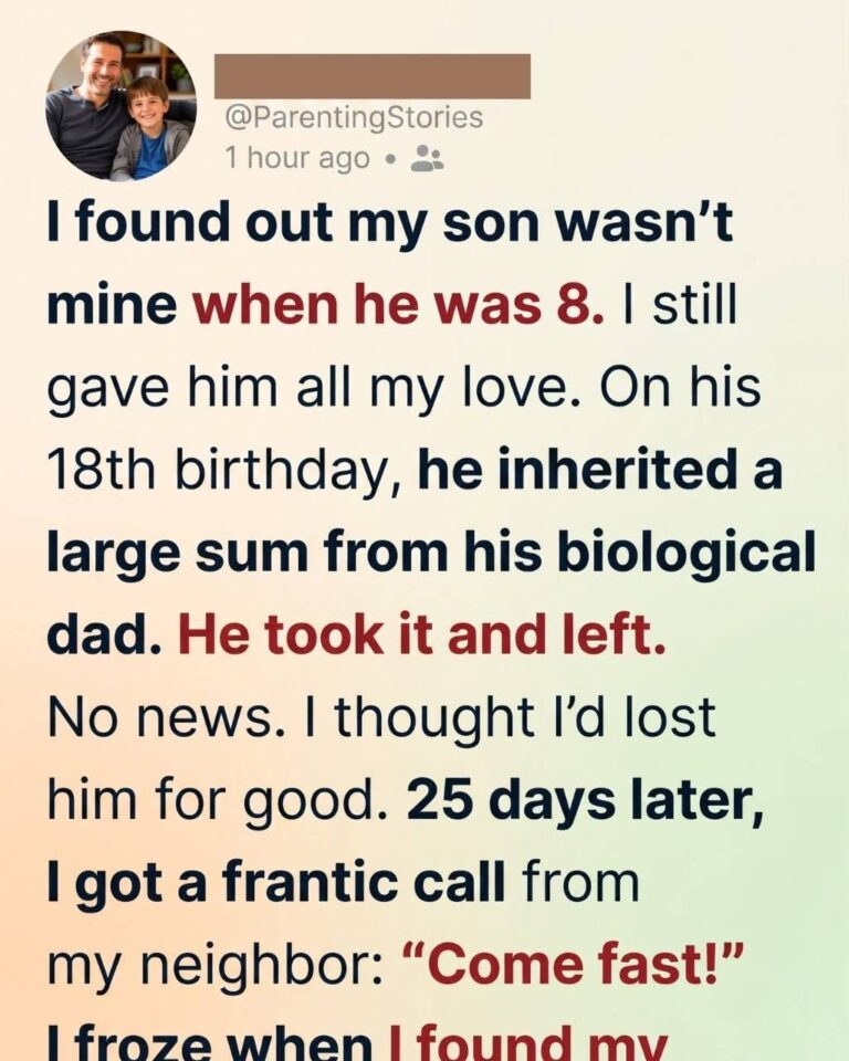 The DNA Test Said He Wasn’t Mine. Years Later, His Secret Changed My ...